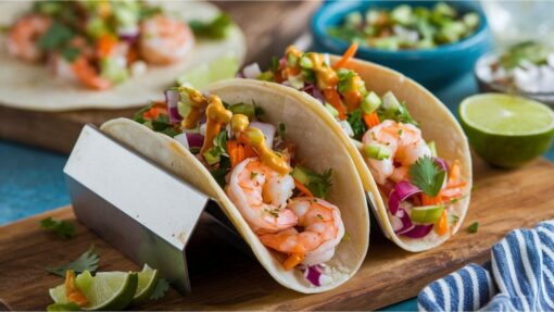 Deluxe Shrimp Taco (Camarón al Grillo) - 8Tacos Singapore